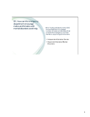 D547 - Evidence-Based Healthcare - Studocu