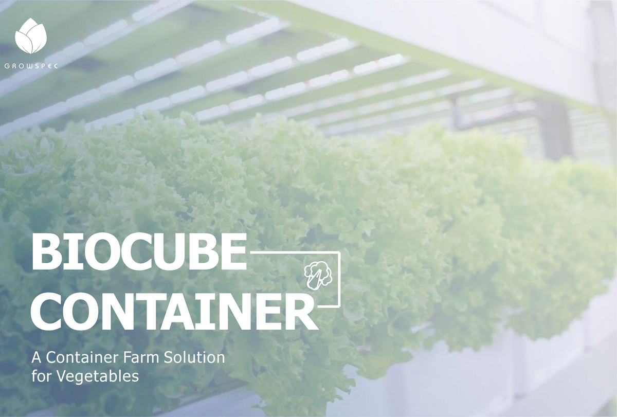 Biocube Container: Advanced Solutions for Vegetable Propagation - Studocu