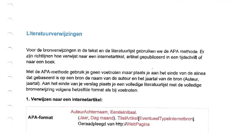 APA Bronvermelding: Richtlijnen en Voorbeelden voor ...