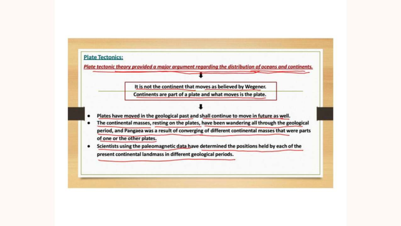 Tectonic Plate Theory: Key Concepts and Movements - Notes - Studocu