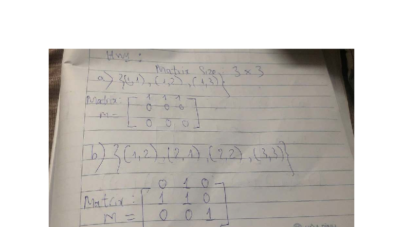 Hw 24110088: Matrix Size 3x3 and 4x4 Solutions - Studocu