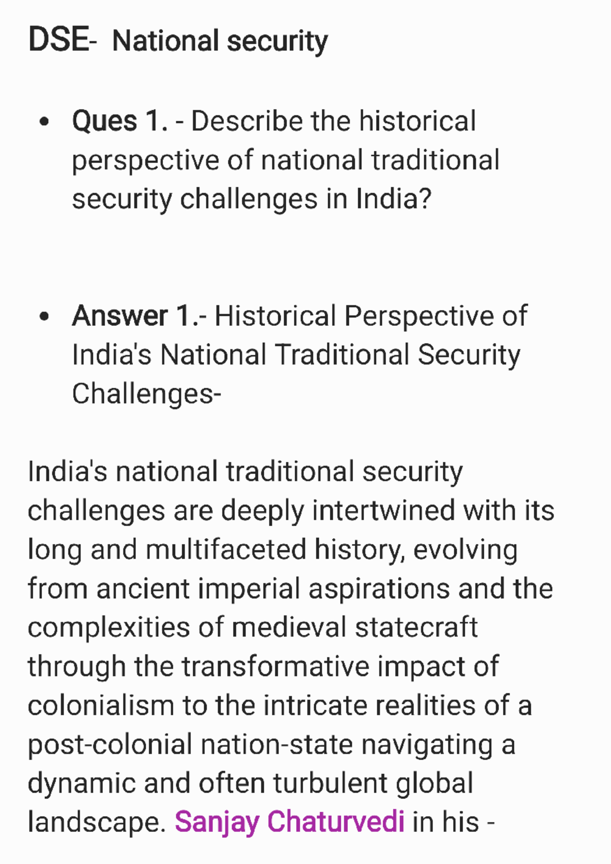 Notes 250417 124422 - Historical Perspective on India's National ...