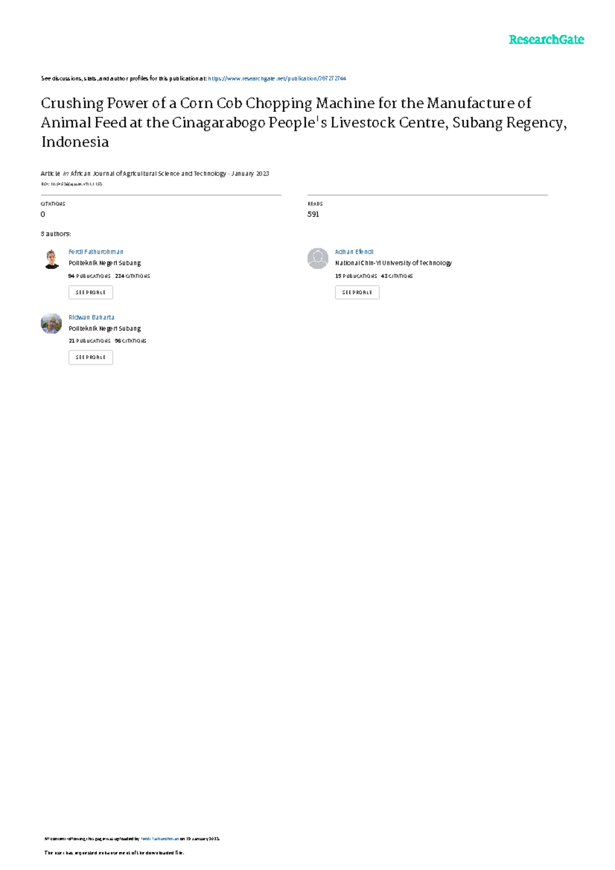 Artical 1153 - ME - MECHANICAL ENGINEERING - See discussions, stats, and author profiles for ...