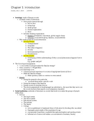 Sociology Lecture 9 - Fall quarter - Capitalism and Markets In ...