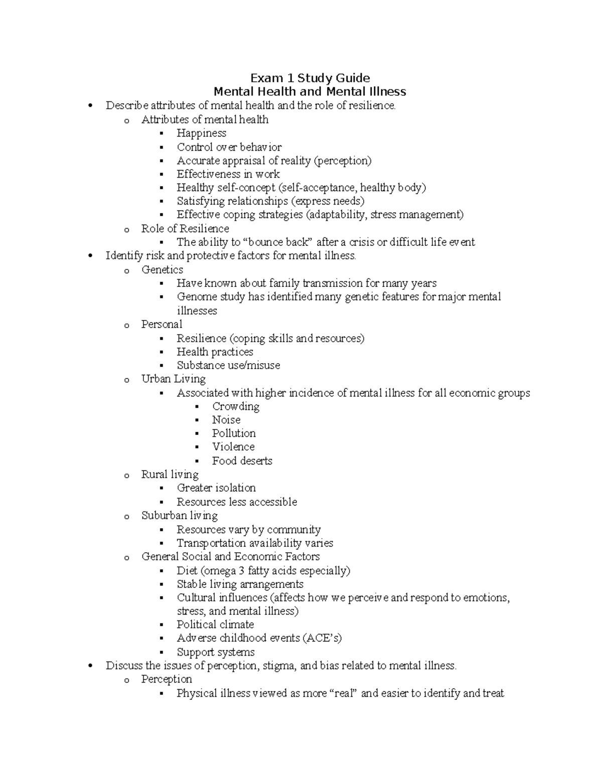 OB 210: Exam Study Guide - Gynecologic Conditions Practice Questions - Studocu