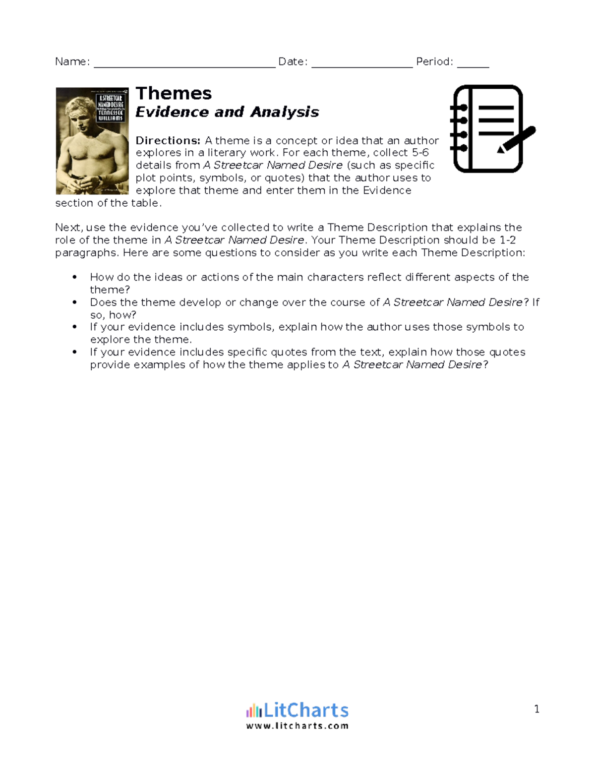 1. Theme Analysis Organizers - Themes Evidence and Analysis Directions ...