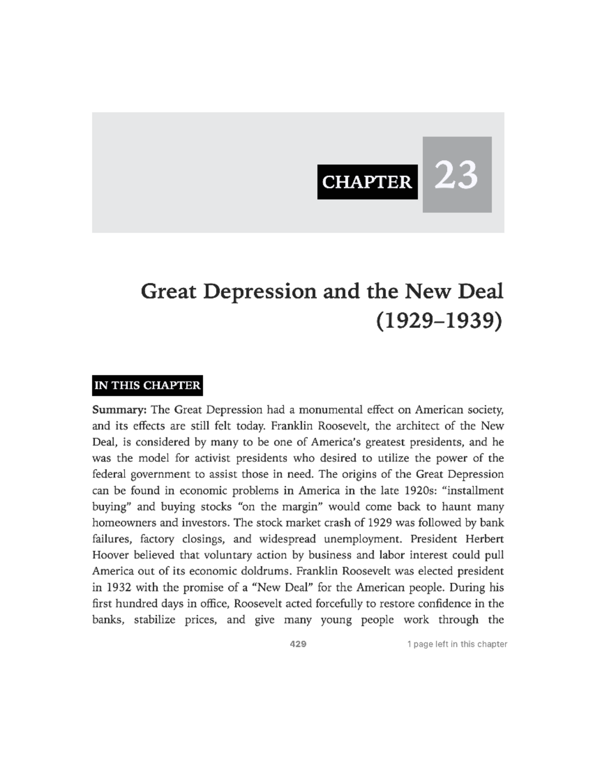 4 2 24 Apush Study Guide Great Depression-WWII - CHAPTER 23 Great ...