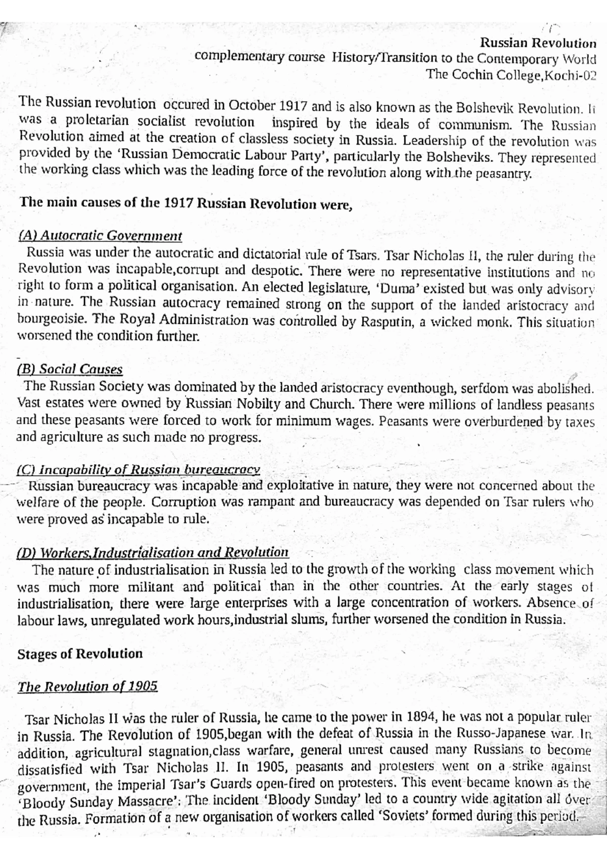 History 202: Congress of Vienna (1814-1815) - Key Concepts & Notes ...