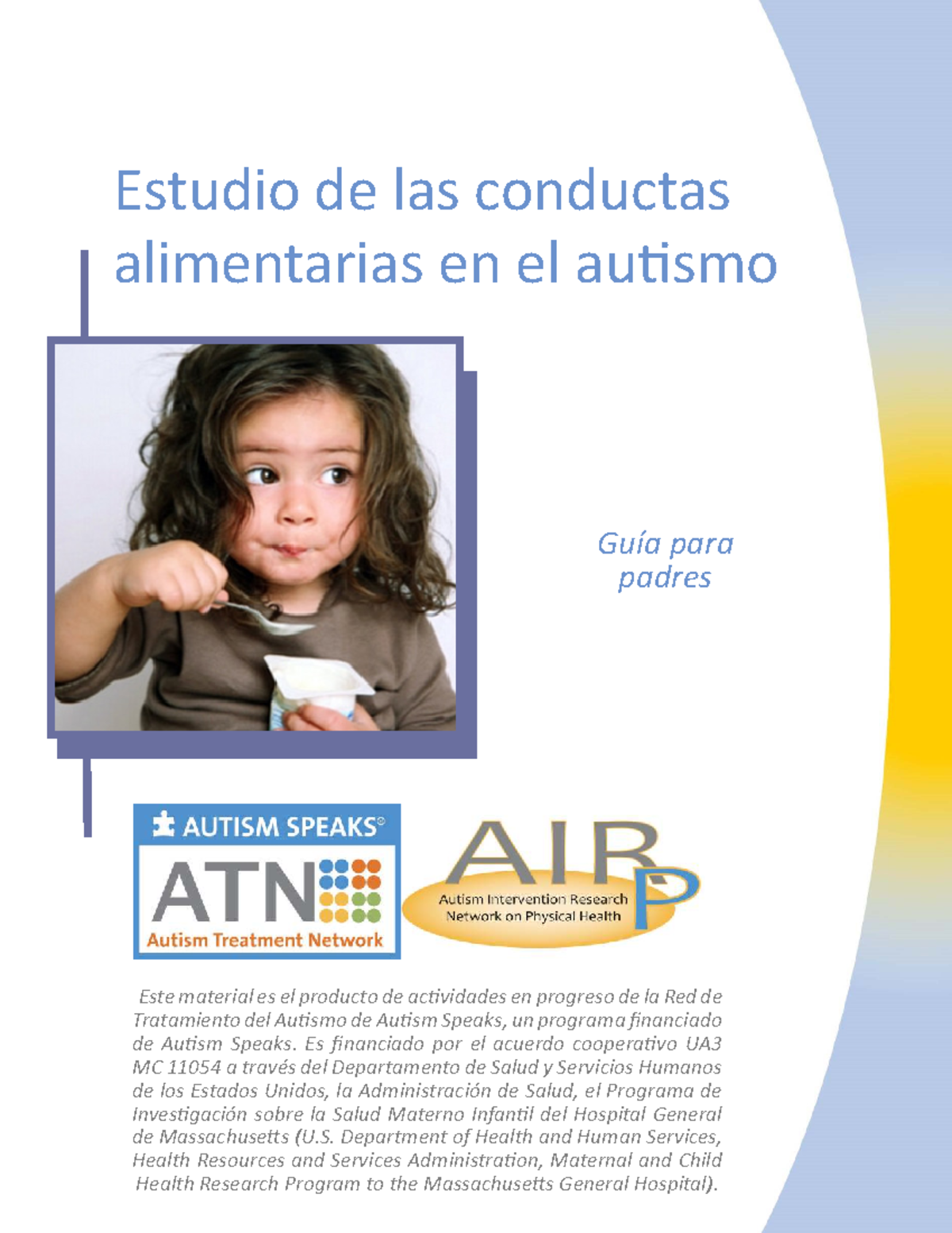 Guía para Padres: Conductas Alimentarias en TEA - Selectividad Y TEA ...