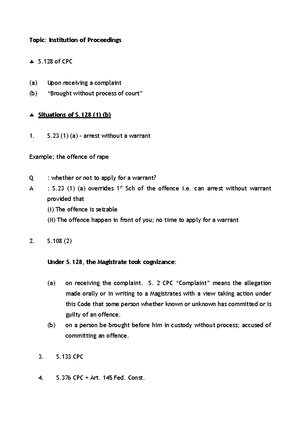 Inquest Procedures and Legal Roles: A Comprehensive Overview - Studocu