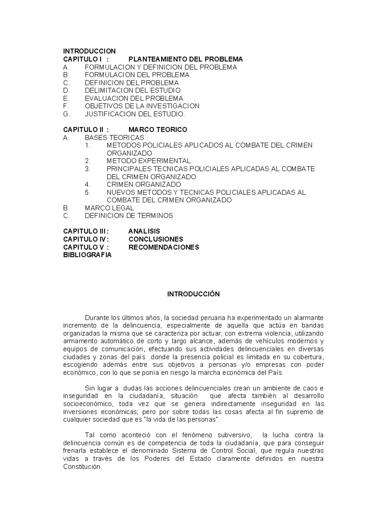TAF-Métodos y Técnicas para Combatir el Crimen Organizado - Studocu