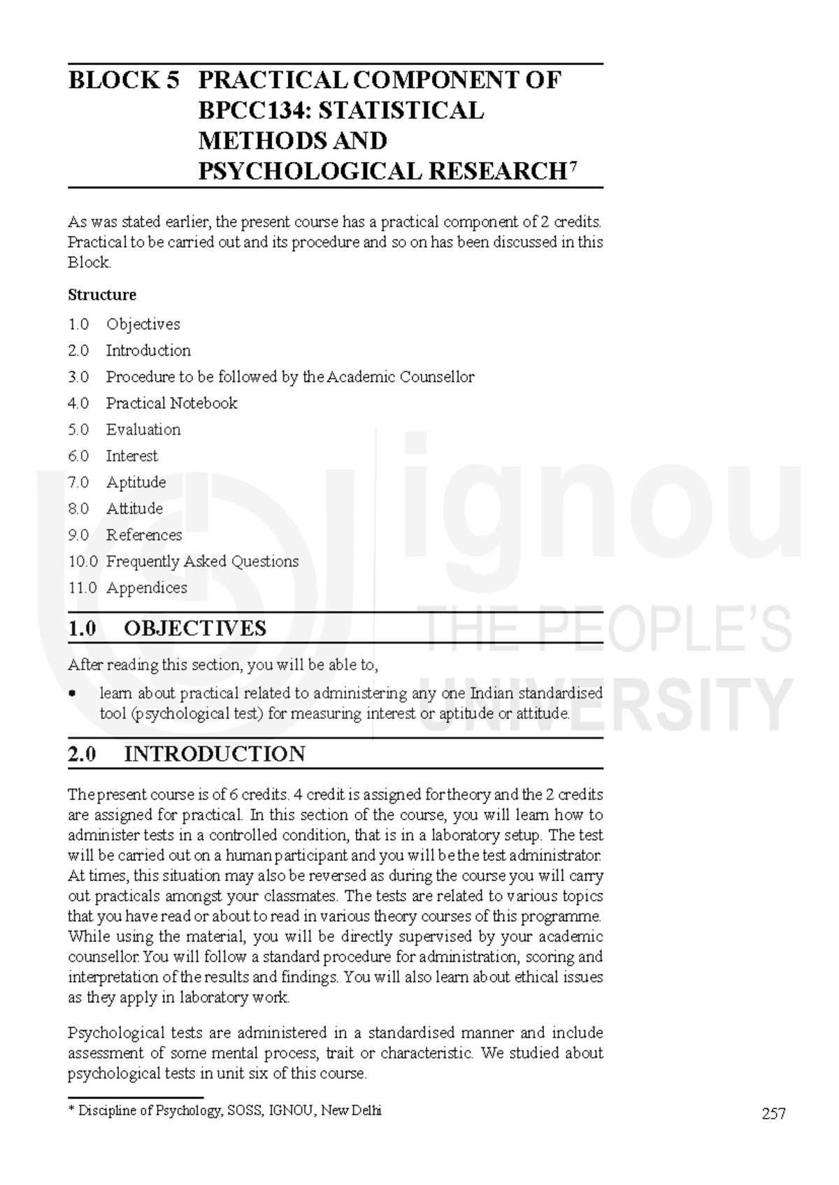 Block-5 - Practical appendix - Practical Component of BPCC134 ...