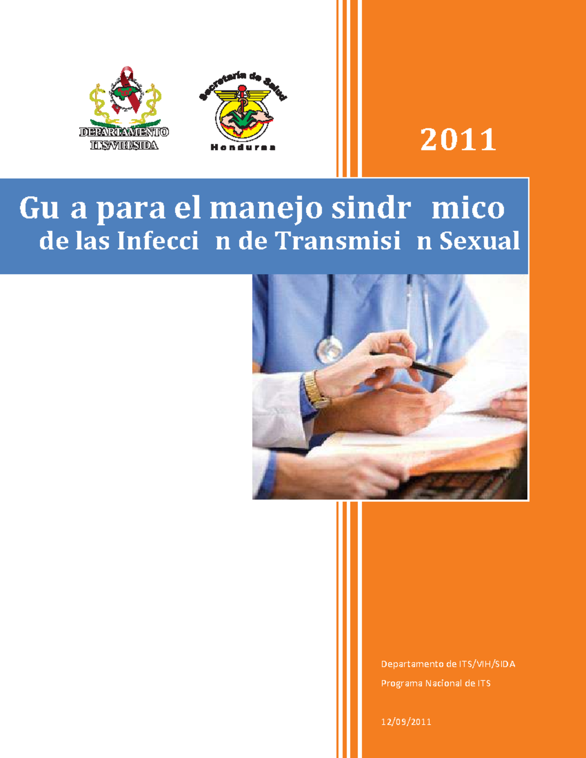 Hnd rh 43 01 operational guidance 2014 esp manejo sindromico de las its - DEPARTAMENTO ITS/VIH ...