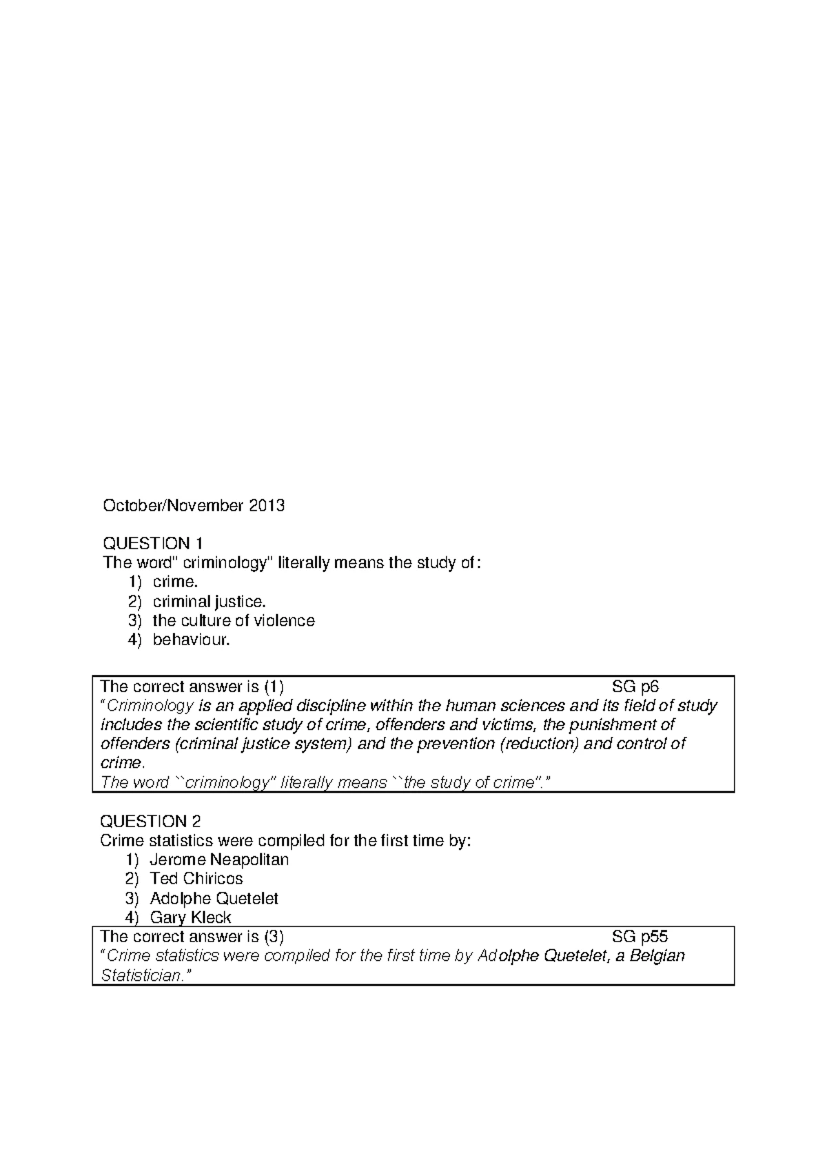 Question paper BWE 1501-2019-10-E-1 - bwe1501 - Studocu