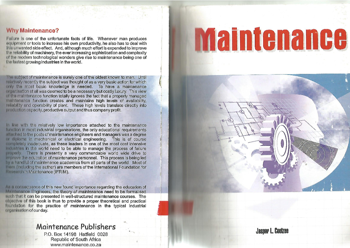"ENG 101: Understanding the Importance of Maintenance in Industry ...