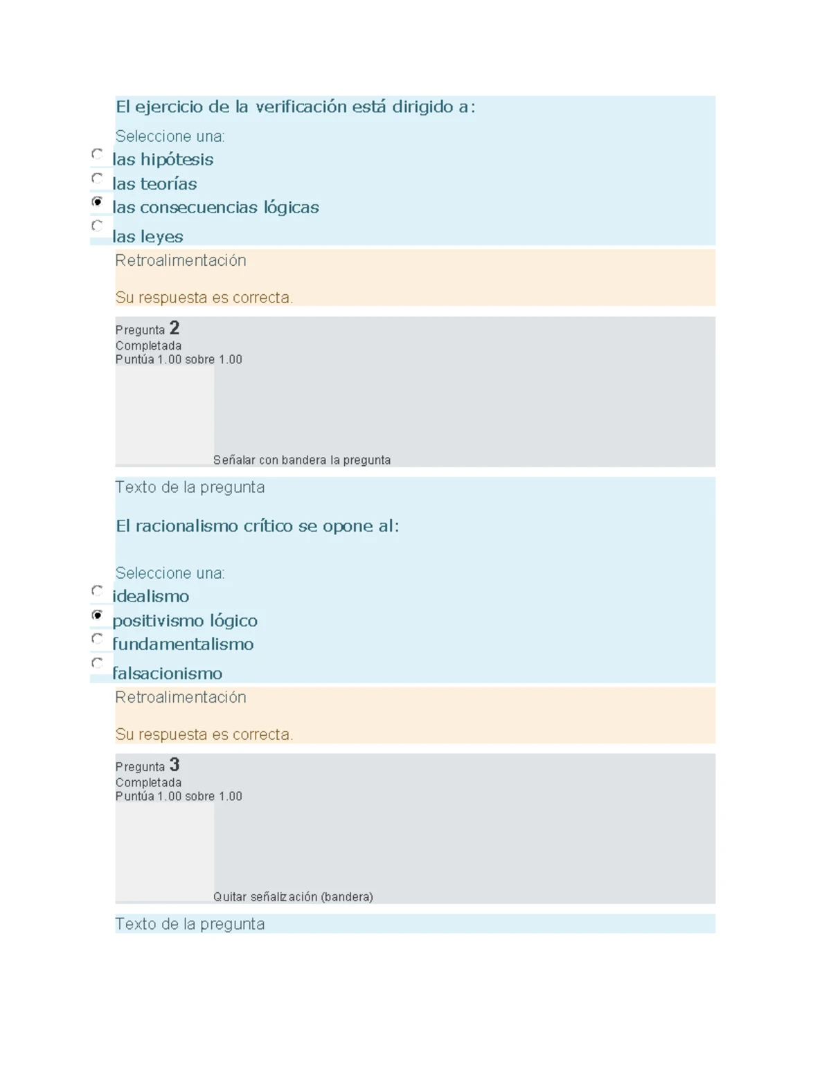 Modulo 1: Examen de Epistemología – Preguntas y Respuestas - Studocu
