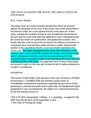 Sample of bail application - Sample of bail application BEFORE THE ...