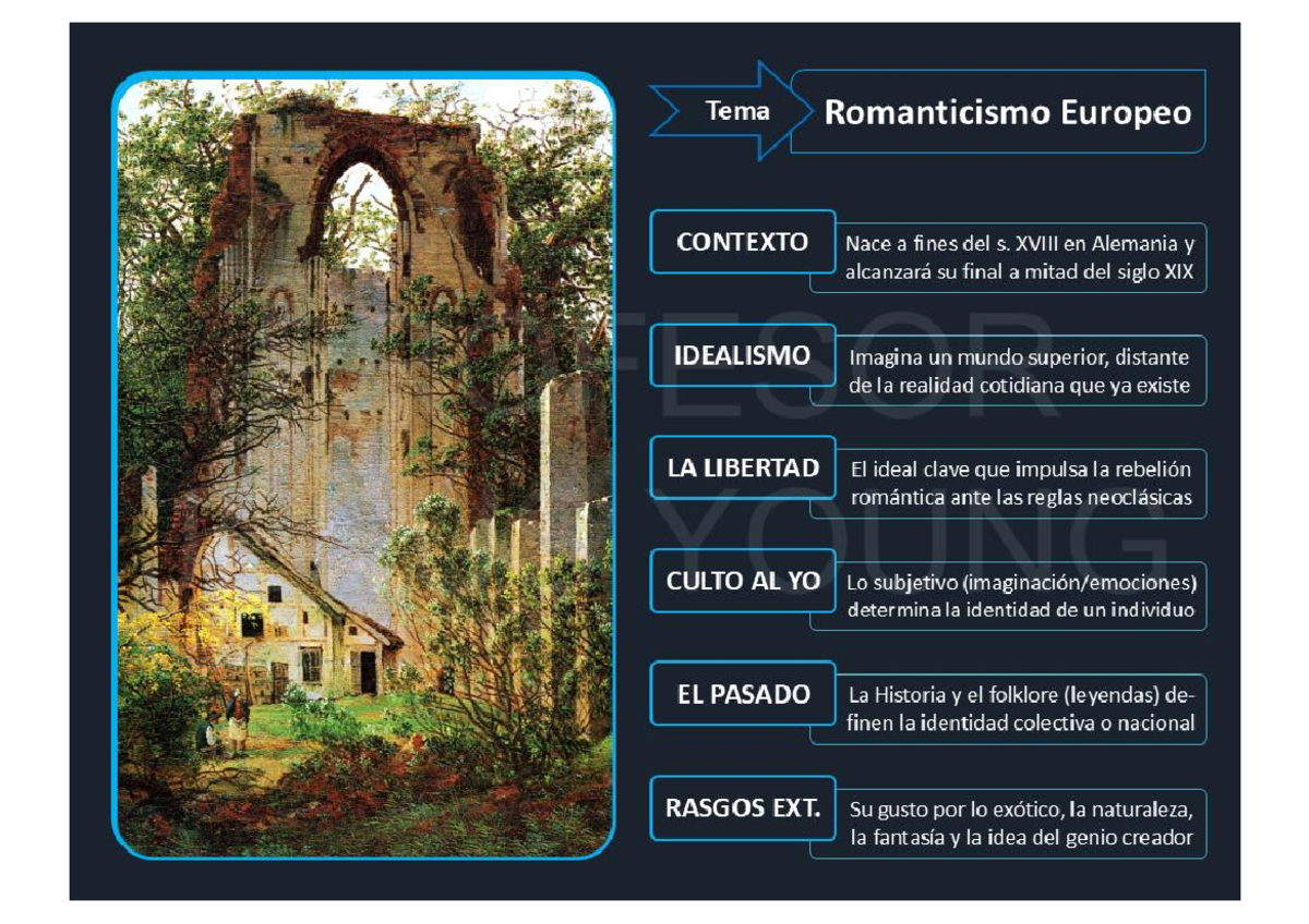 Tema Romanticismo y Realismo en la Literatura Europea - 07 - Studocu