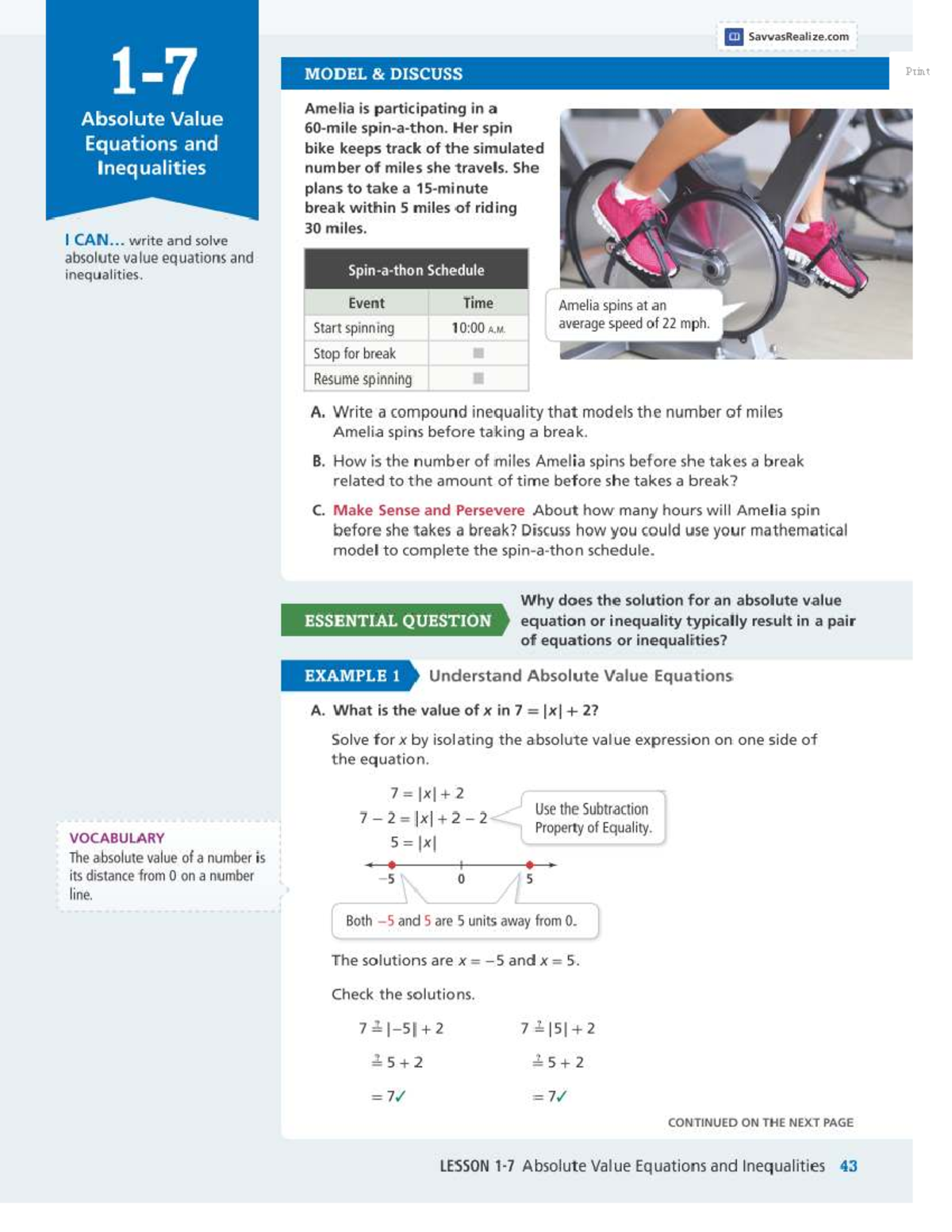 AGA 24: Absolute Value Equations and Inequalities Study Guide - Studocu