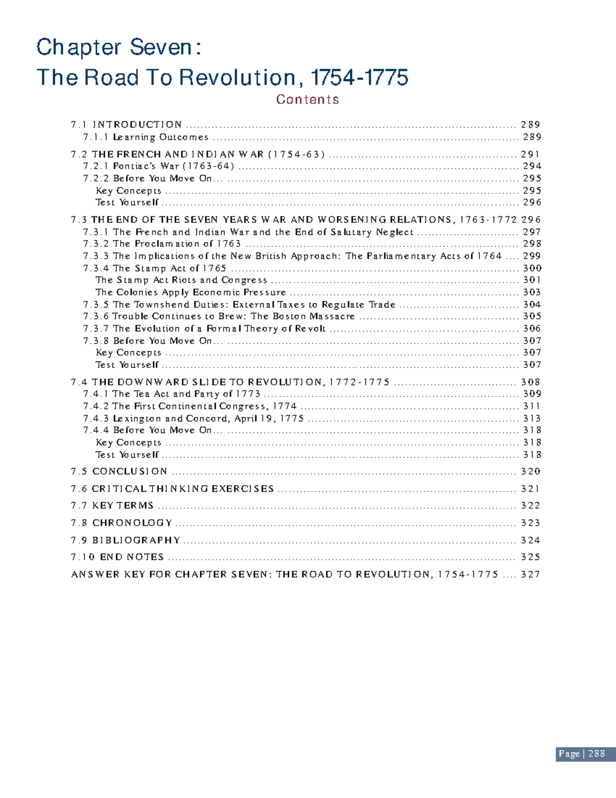 Chapter 7: The Road to Revolution (1754-1775) - Summary & Insights ...
