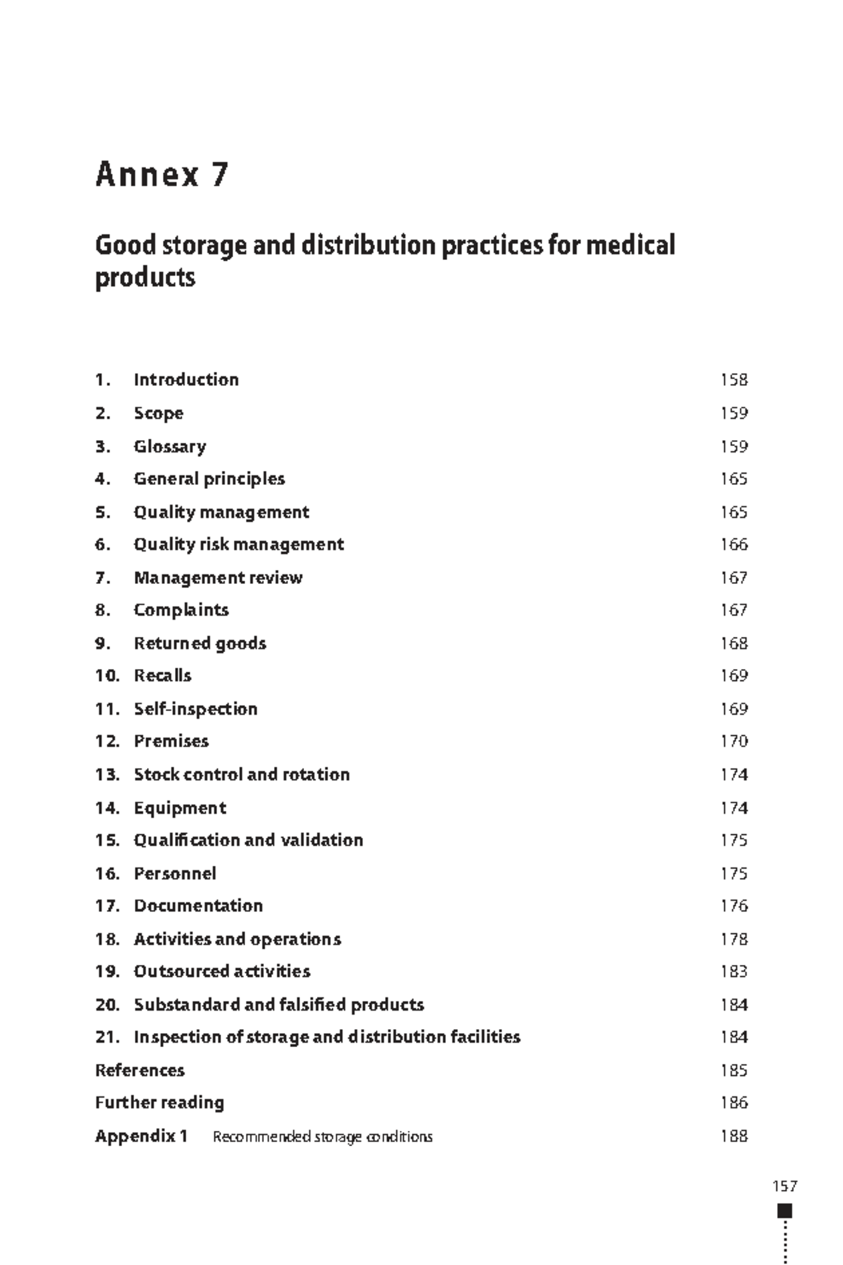 Trs1025 Annex 7: Good Storage & Distribution Practices for Medical ...