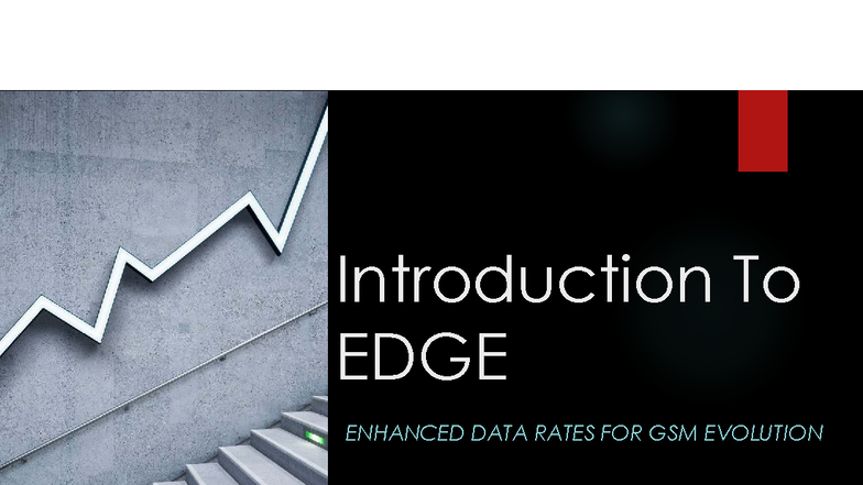 Introduction to EDGE Enhanced Data Rates for GSM Evolution - Practical ...