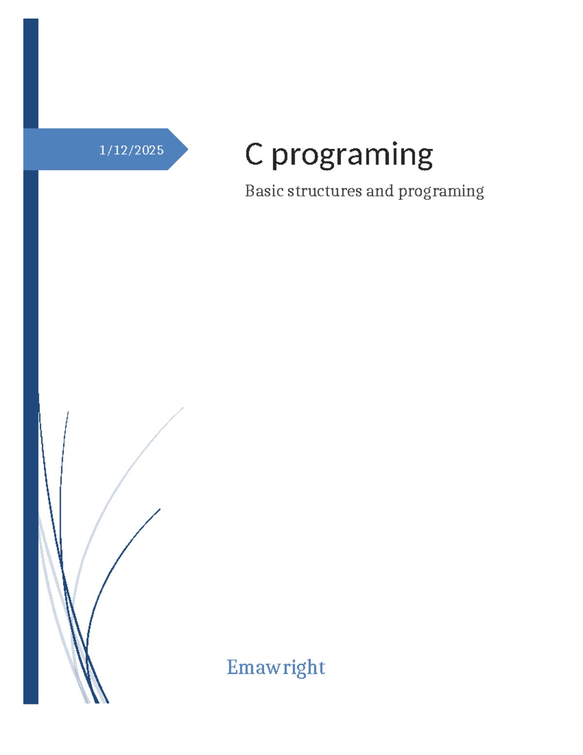 C Programming Basics: Structures & Examples (C101) - Studocu