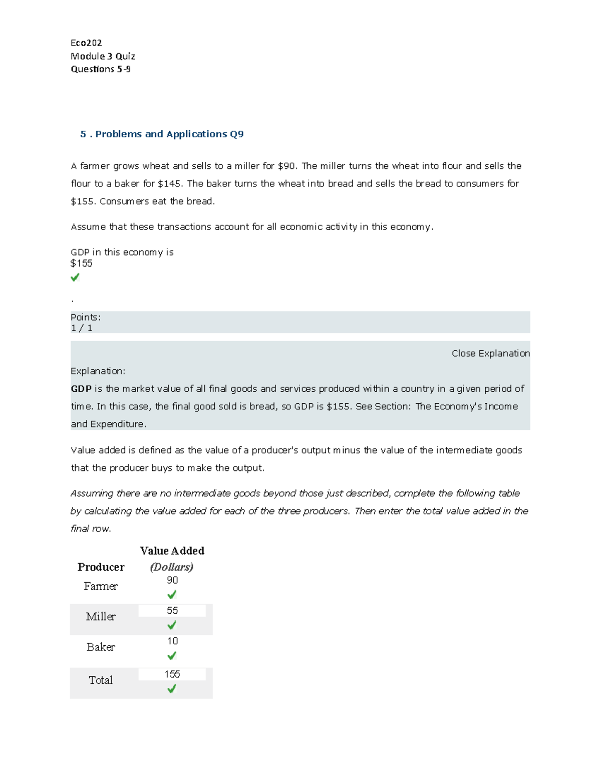 Eco202 - Quiz Notes and Explanations - Module 3 Quiz Questions 5 ...