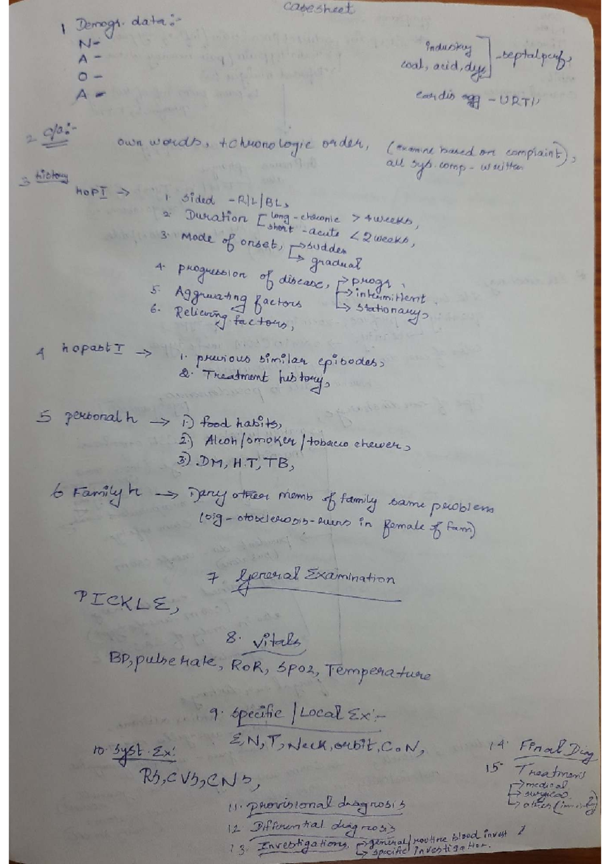 Clinical Case Study: ENT Examination & Diagnosis - MBBS ENT Full Notes ...