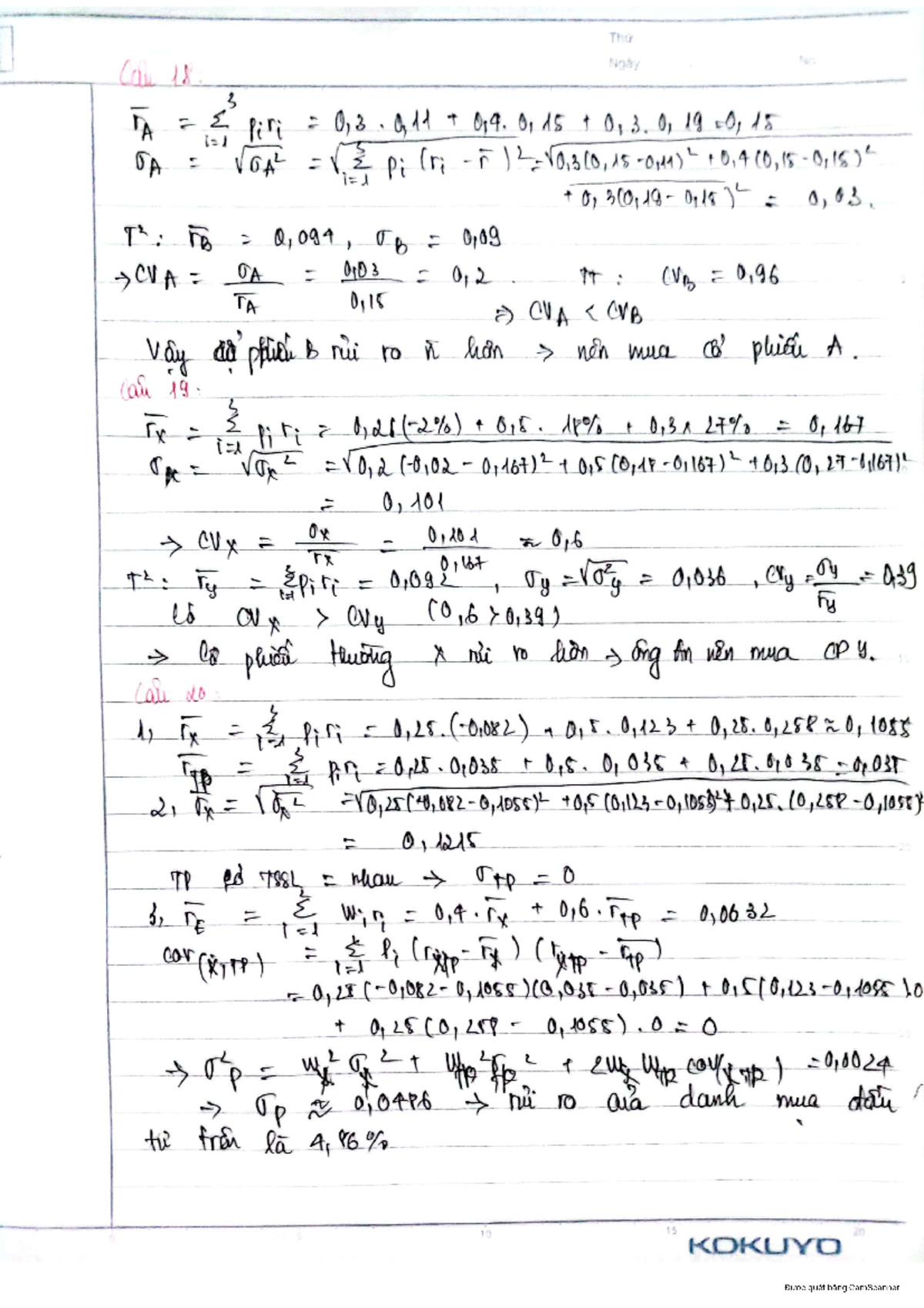 Bài tập Tcdnc 3 - cvbnm - Call 18 Ngay Piri 0,3 Q11 0,4. 0, 15 t 0,3 0 ...