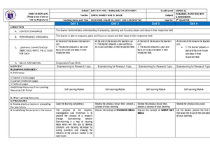 NMP Grade 3 Q4W1D2 - LESSON PLAN - 3 Quarter 4 Week 1 NATIONAL ...