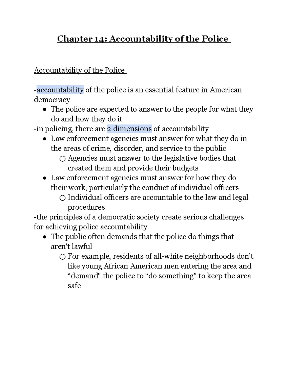 Chapter 7 Patrol-the backbone of policing - Chapter 7 - Patrol: The ...