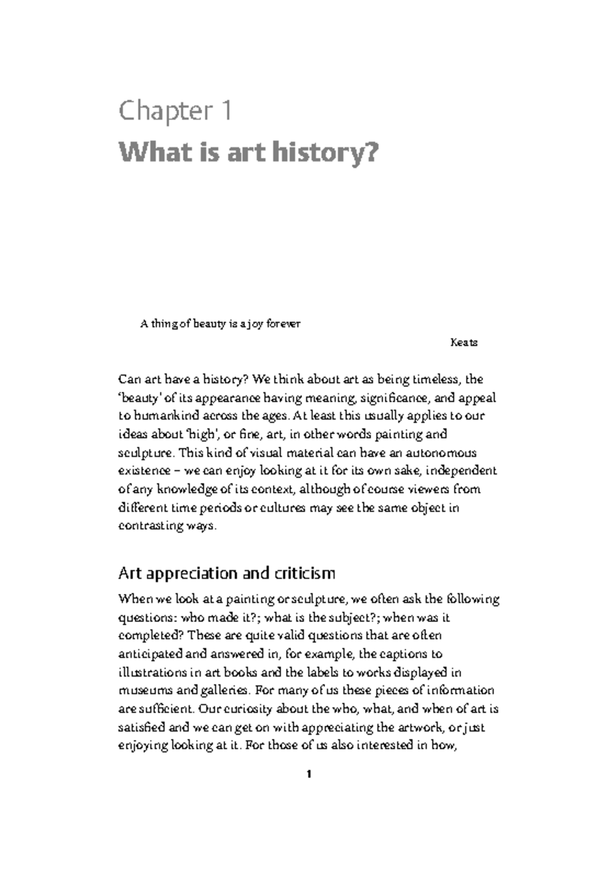 ART 101: Intro to Art History - Key Concepts and Overview Notes - Studocu