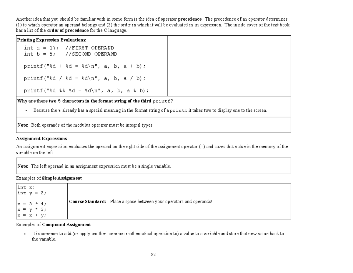 Chapter 3 Notes - Another idea that you should be familiar with in some ...