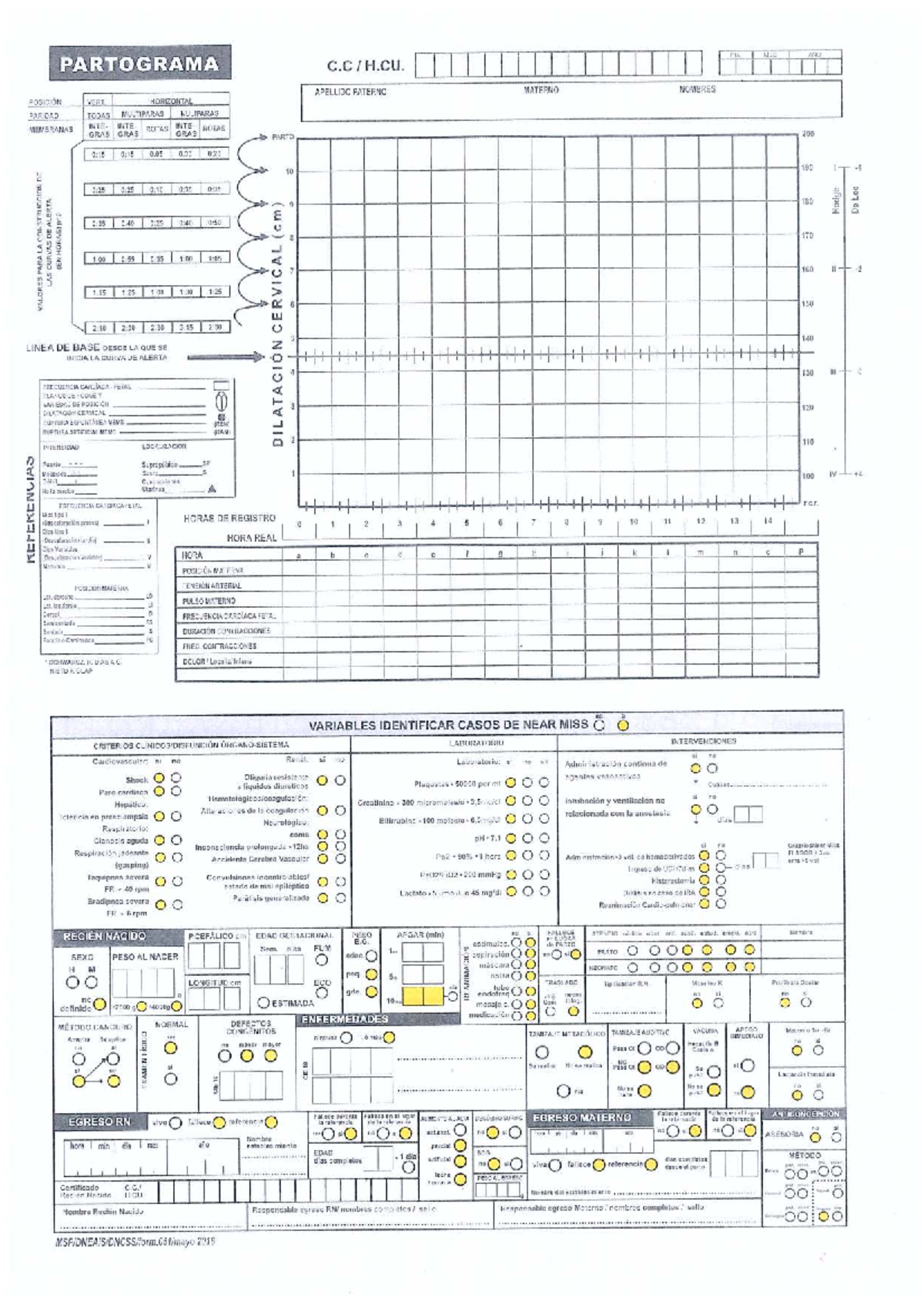 CLAP 2 - Formulario Obligatorio para Registro de Embarazo y Parto - Studocu
