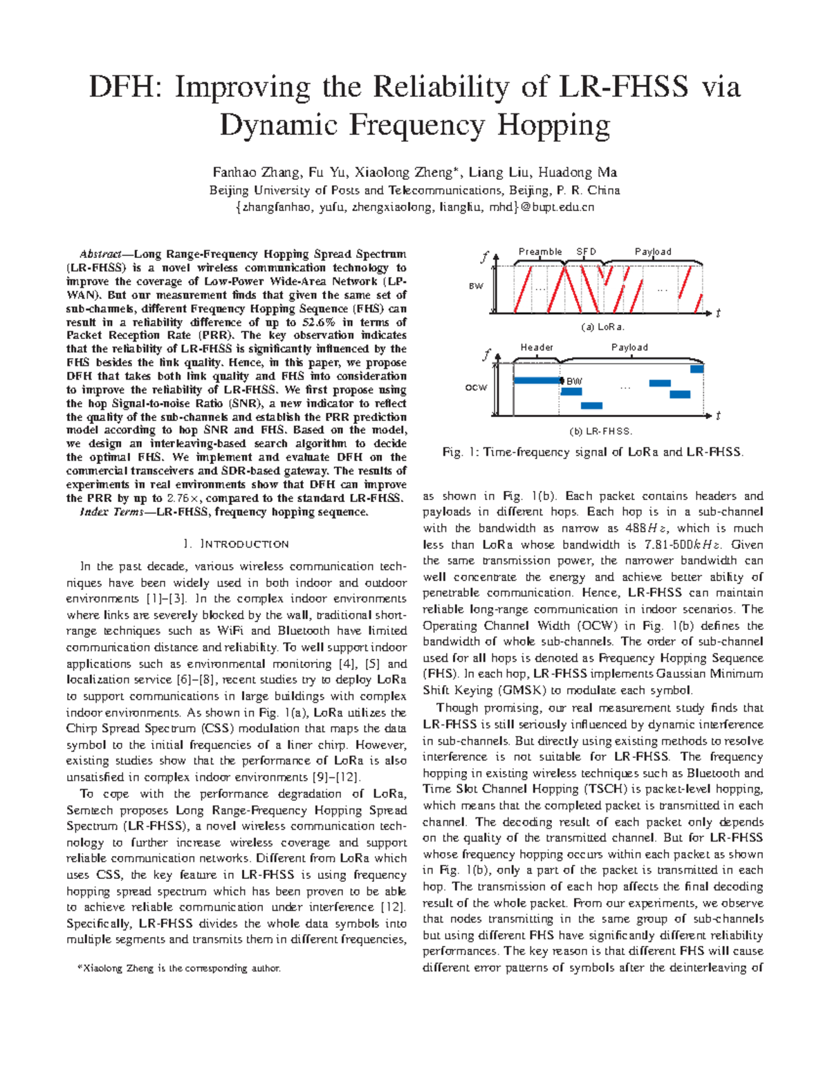 [Paper] DFH ICNP2023 - Summary and Insights on LR-FHSS Reliability ...