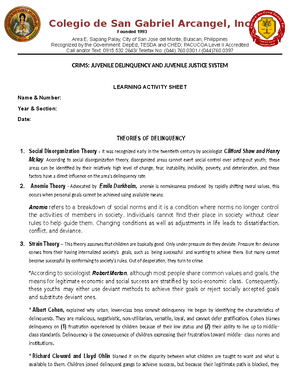 CA 2 Chapter III part 2 - Lecture - Post Sentence Investigation Report ...