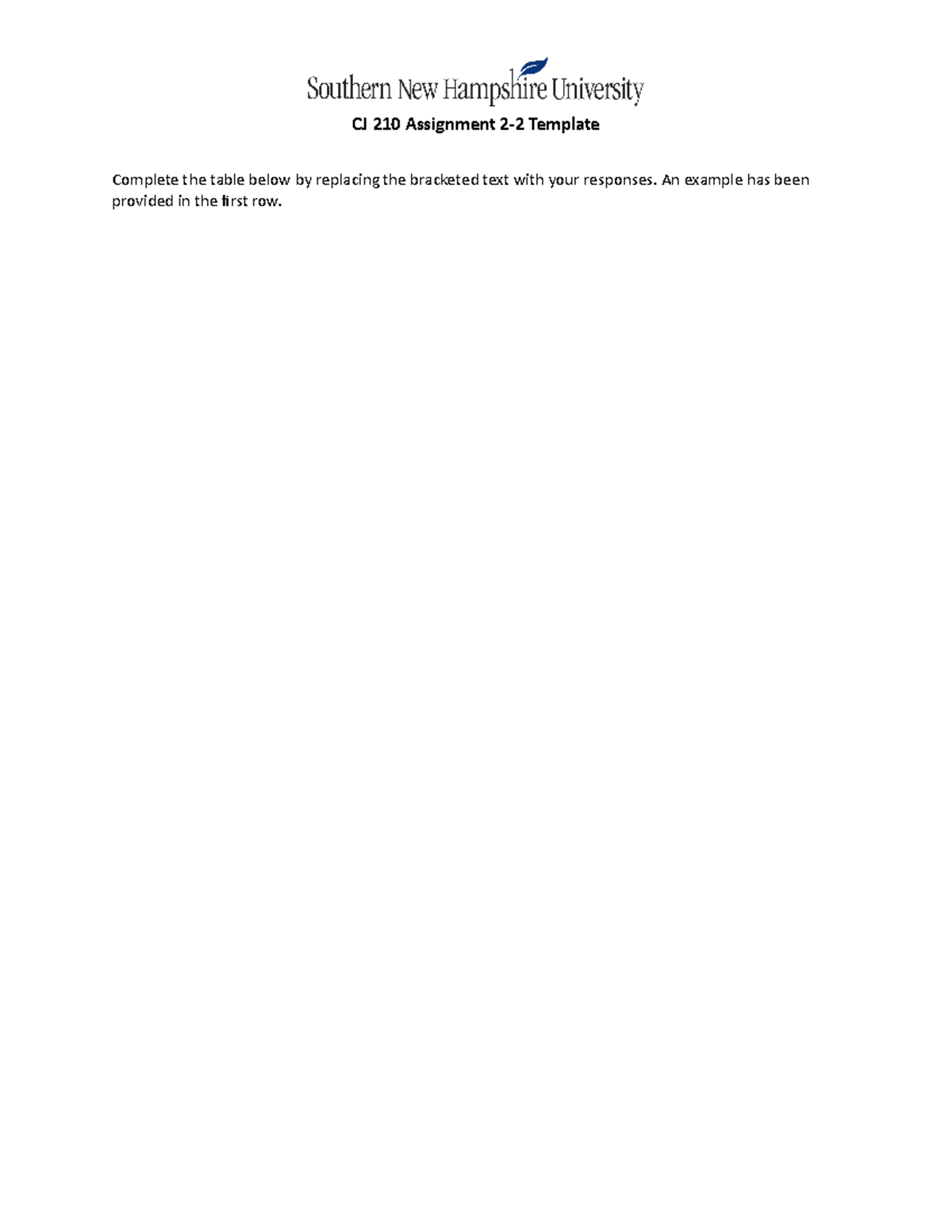 CJ 210 Module 2 Assignment - Sentencing Theory Overview - Studocu