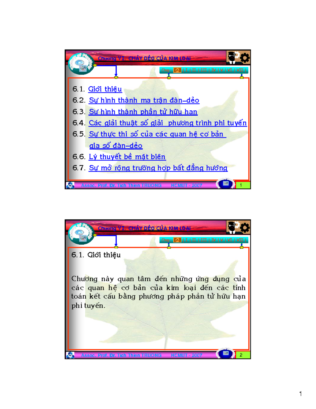 Chapter 6 - veveveveve - Chap: | I | II | III | IV | V | VI | VII | 6 ...