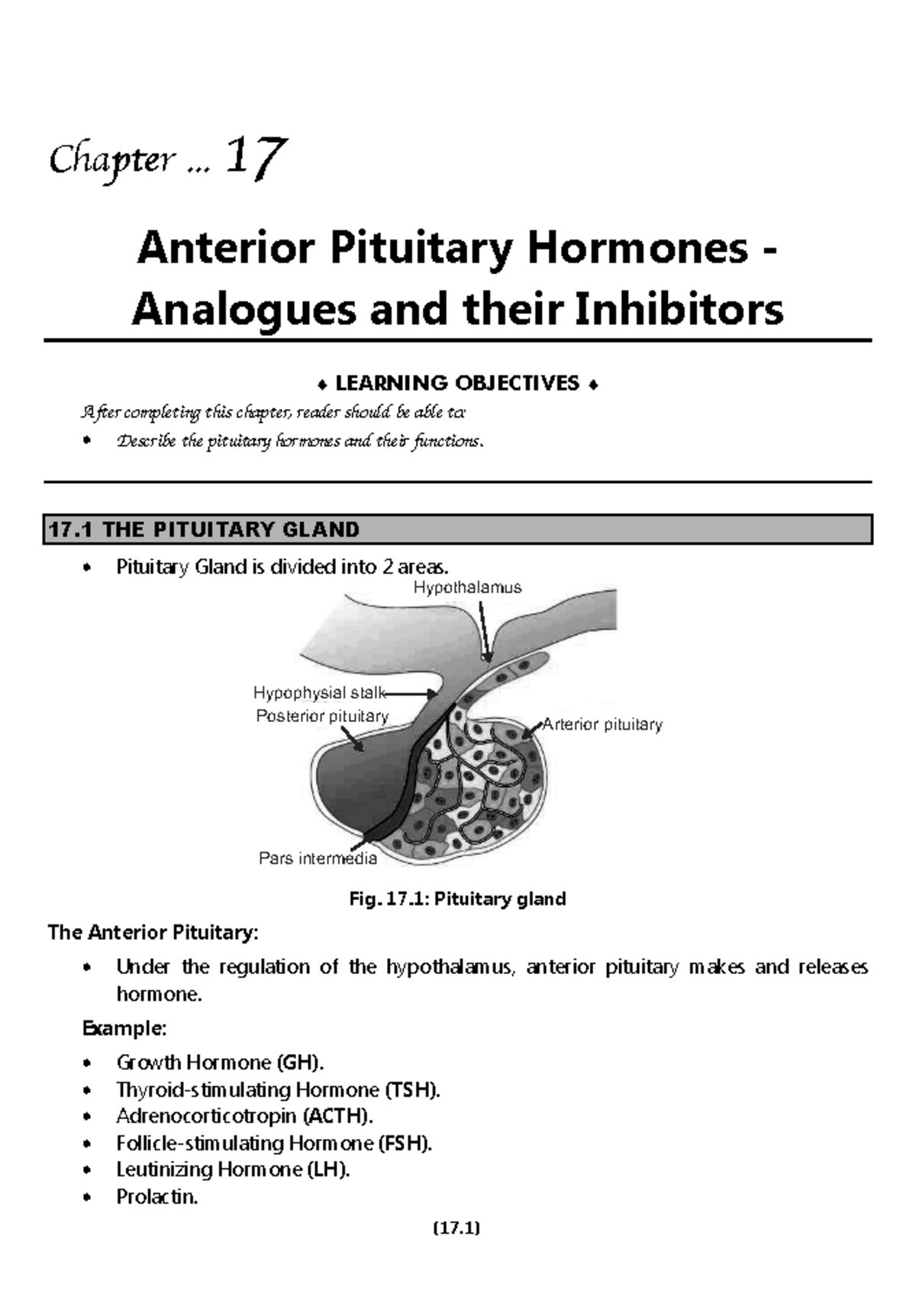 Pharmacology - II: Anterior Pituitary Hormones Overview & Functions ...