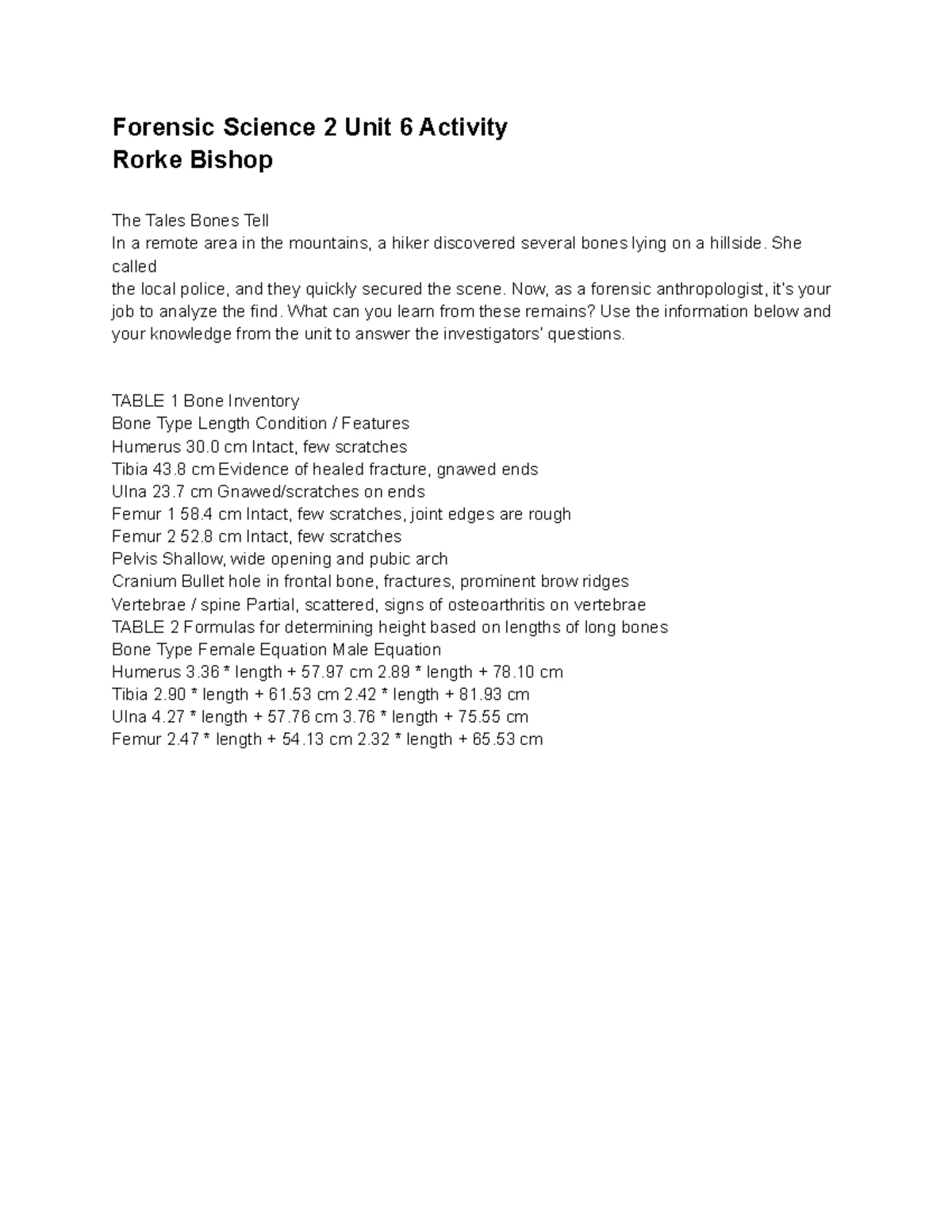 Forensics in the Courtroom Discussion Worksheet (FLVS) - Studocu