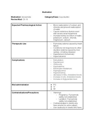 Ati med - digoxin - ati template - Medication Medication: digoxin ...