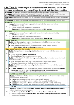 Unit 5 Coursework - this is what you need to do for unit 5 health and ...