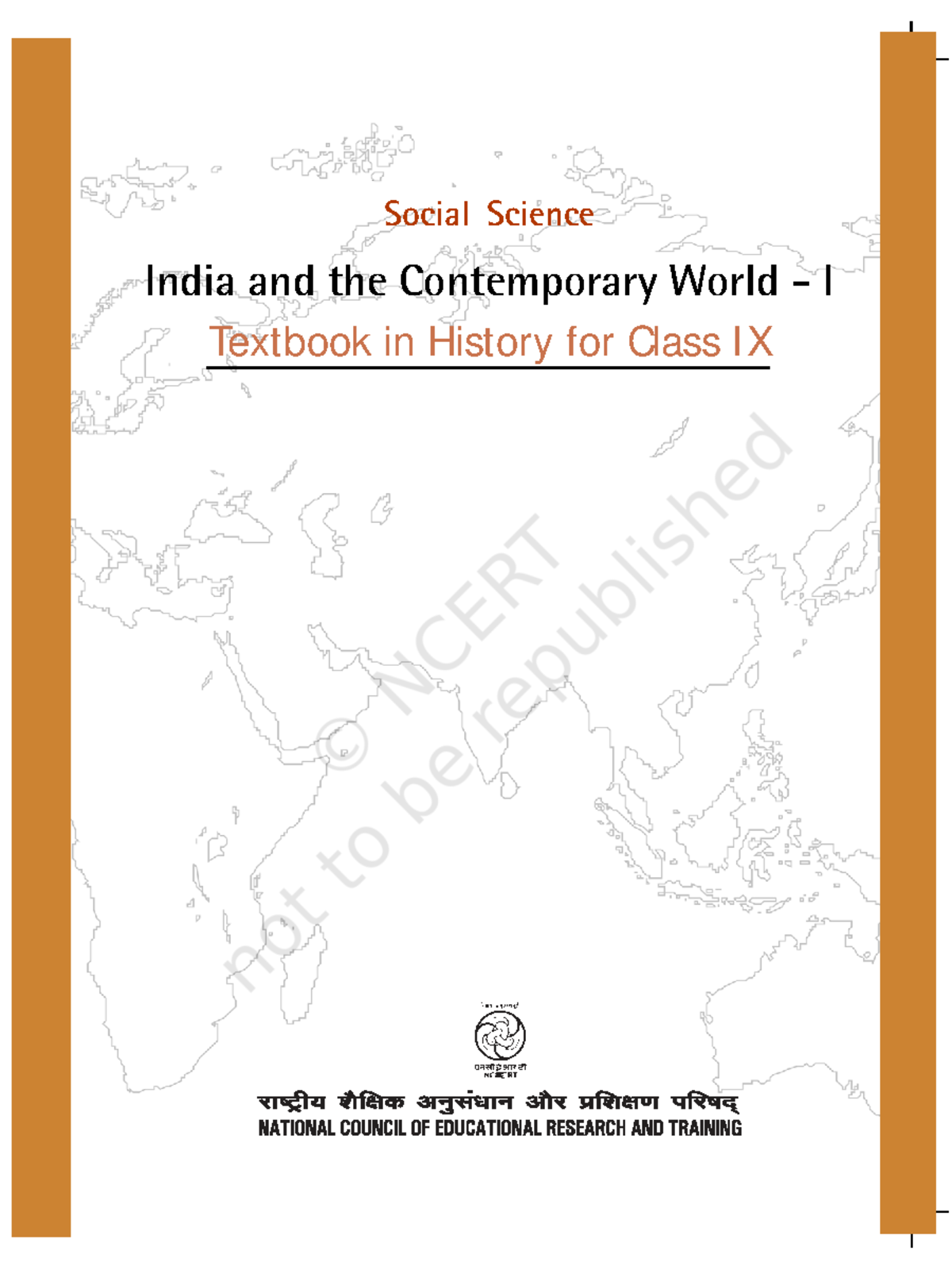 India and the Contemporary World I: History Textbook for Class IX - Studocu