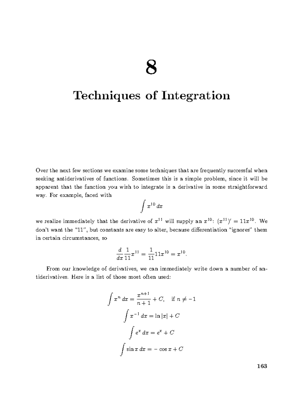 Techniques of Integration (MATH 101) - Comprehensive Guide - Studocu
