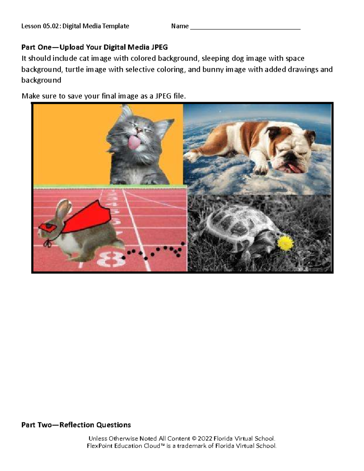 Lesson 05.02: Digital Media Project Template and Guidelines - Studocu