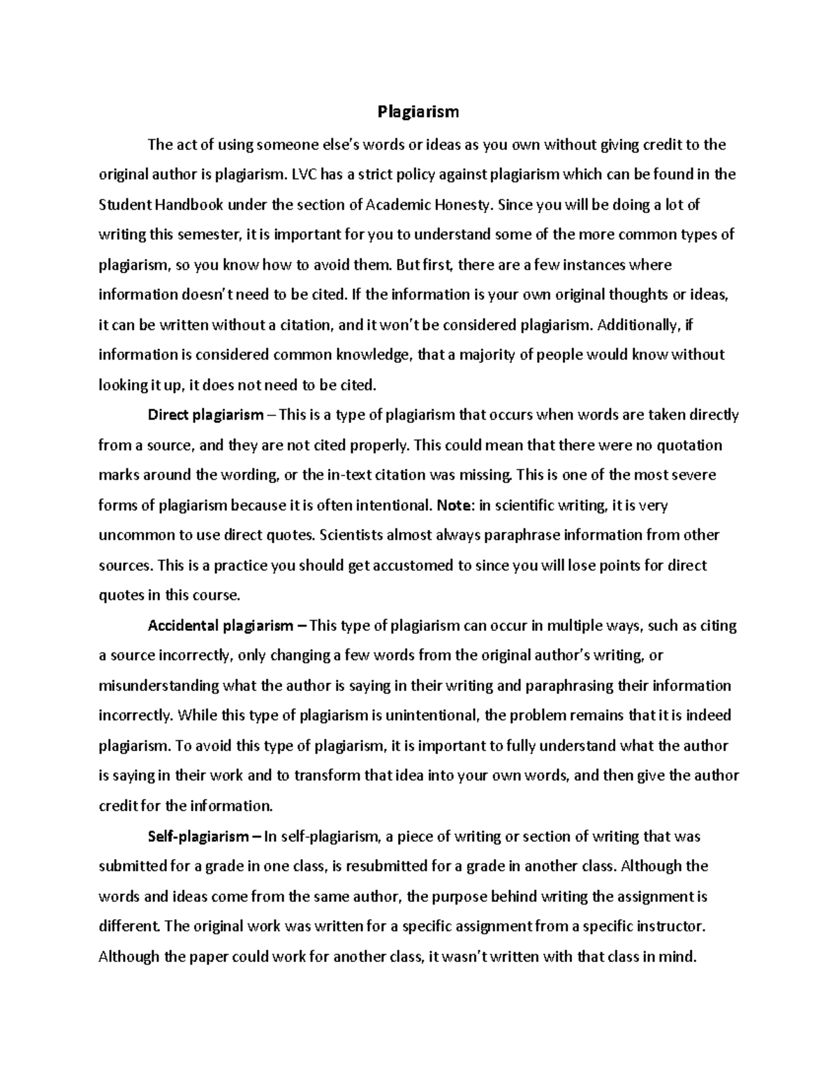 CSE 101: Plagiarism and Citation Guidelines for Lab Reports - Studocu