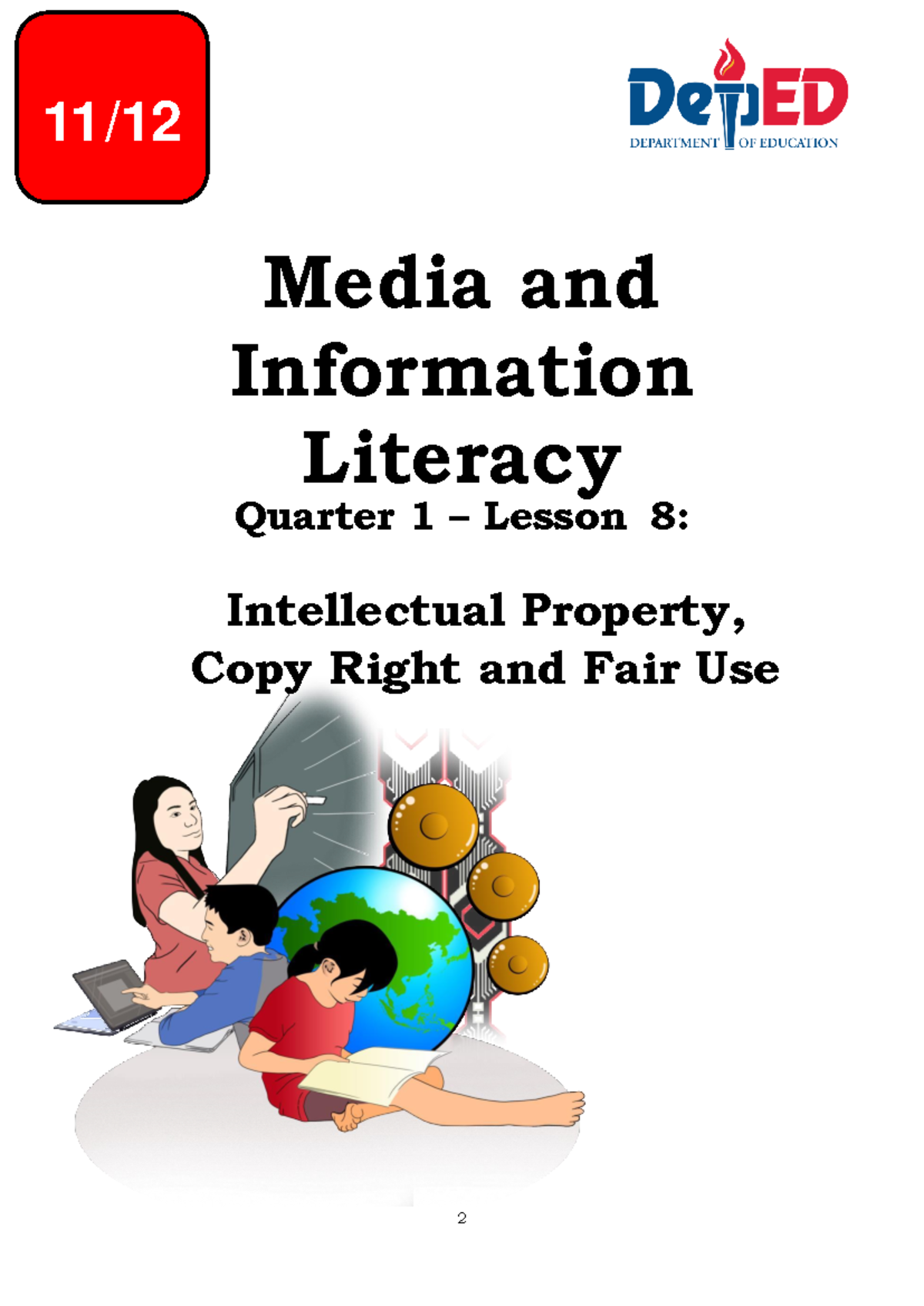 MIL Q1 Lesson 8: Guidelines on Intellectual Property, Copyright & Fair ...