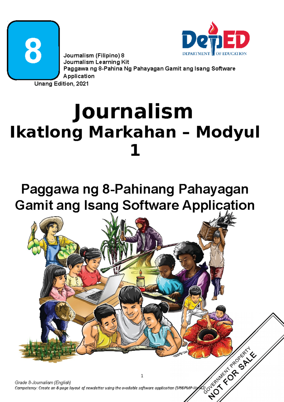 SPJ-Filipino G8: Paggawa ng 8-Pahinang Pahayagan Gamit ang Software ...