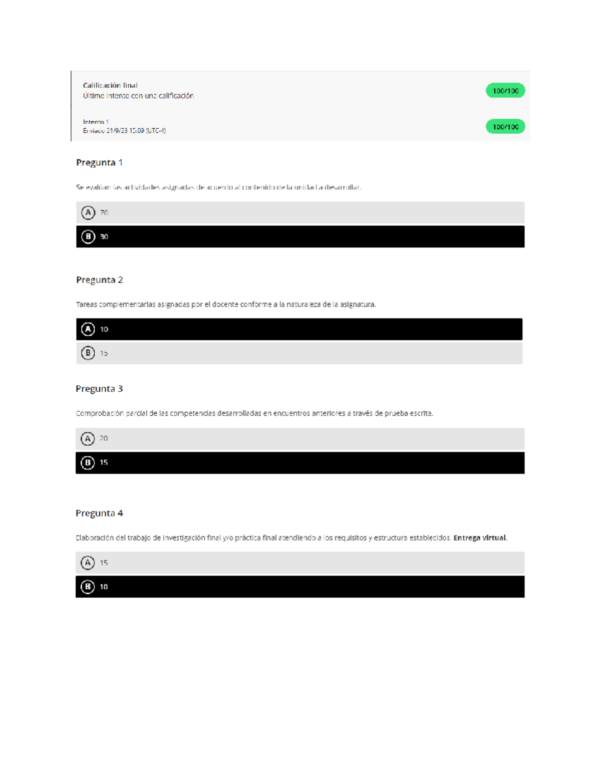 Unidad 4: Actividad 2 - Criterios y Evidencias para Evaluación - Studocu